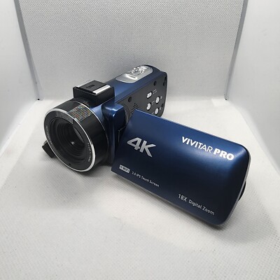 Vivitar Pro 4K Ultra HD Digital Camcorder WIFI Night Vision | eBay