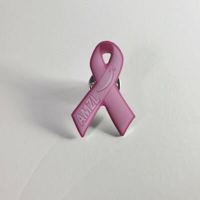 Amazon Breast Cancer Awareness Pin Pink OCTOBER Ribbon Amzl | eBay