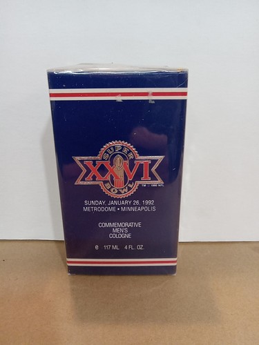 Rare Sealed NFL SUPER BOWL XXVI COLOGNE 01/26/1992 METRODOME ...