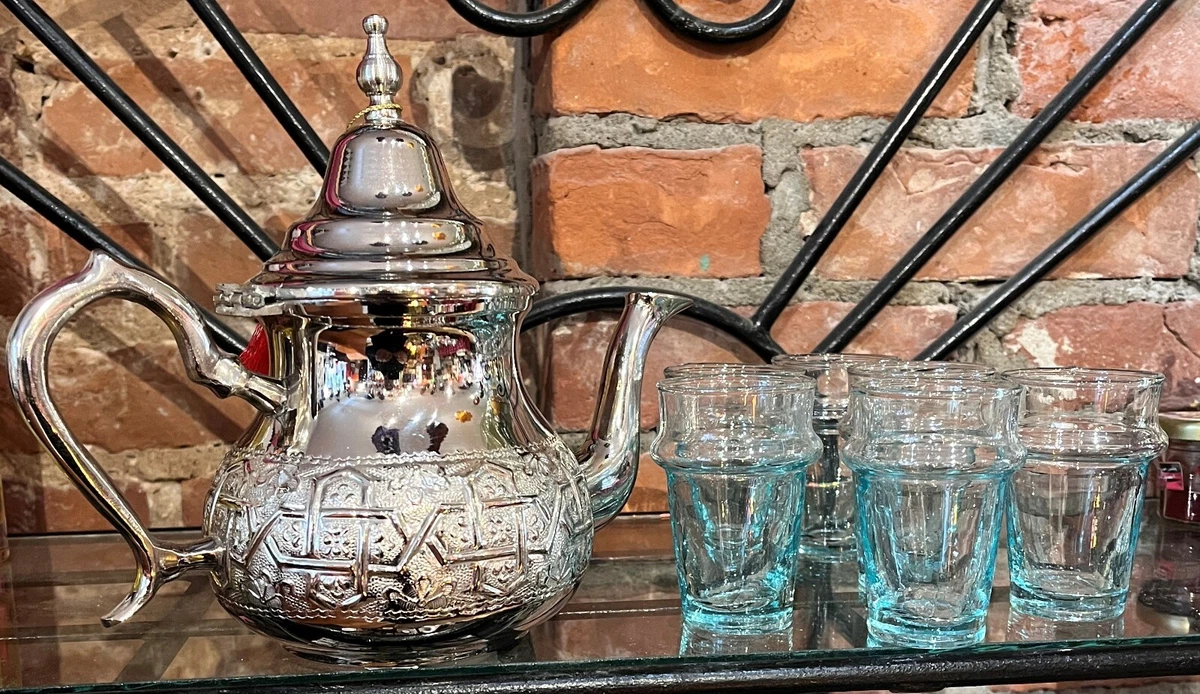 Moroccan Tea Pot Set