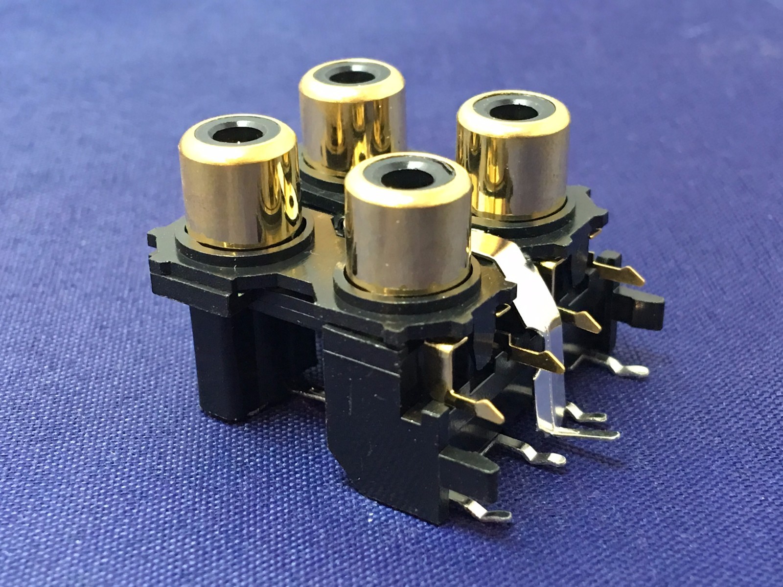 2 x 2 Gold Phono/RCA PCB mounted sockets YKC21-3269N Cyrus Audio | eBay UK