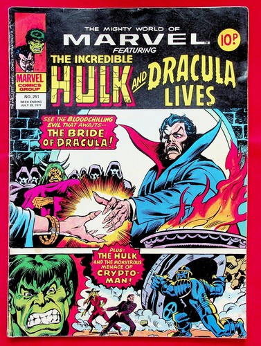 The mighty world of Marvel N° 251 : Hulk - July 20, 1977 - Daredevil | eBay