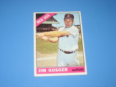 1966 TOPPS VINTAGE BASEBALL JIM GOSGER #114 RED SOX NM-MT | eBay