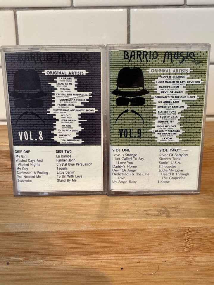 Lot Of 9 barrio music cassette tapes vol 2,3,4,6,8,9,10,11,13 | eBay