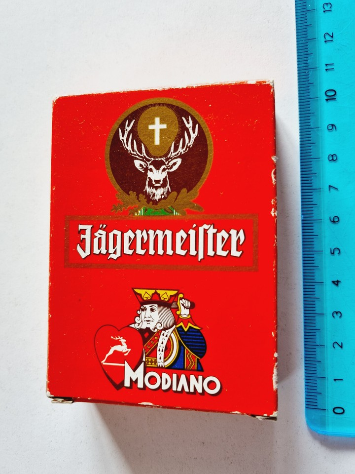 Jagermeister Modiano Poker Bridge Original Playing Cards New | eBay