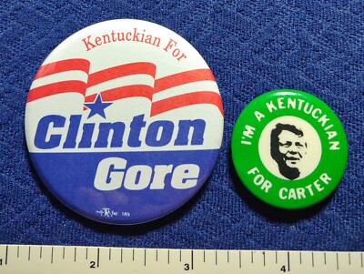 KENTUCKY CLINTON & CARTER BLUEGRASS STATE (D) POLITICAL ELECTION ...