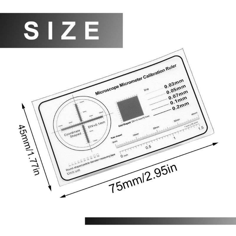 Upgraded Calibration Tool Magnification Adjuster Microscope Calibration ...