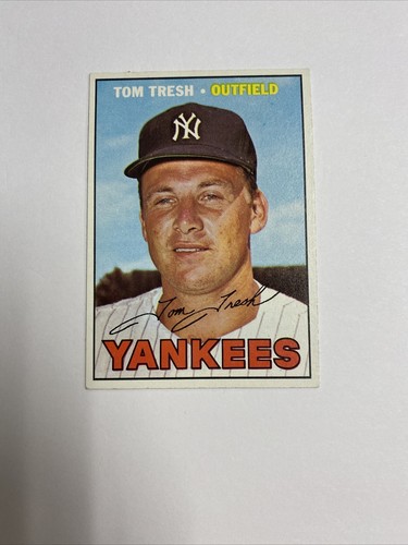 1967 Topps Baseball Tom Tresh New York Yankees Card #289 | eBay