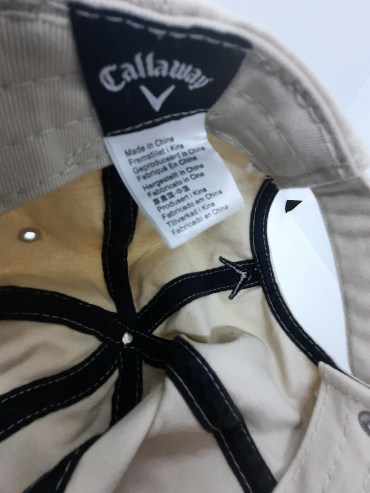 Callaway Waste Management Golf Hat Cap White Adjustab… - Gem