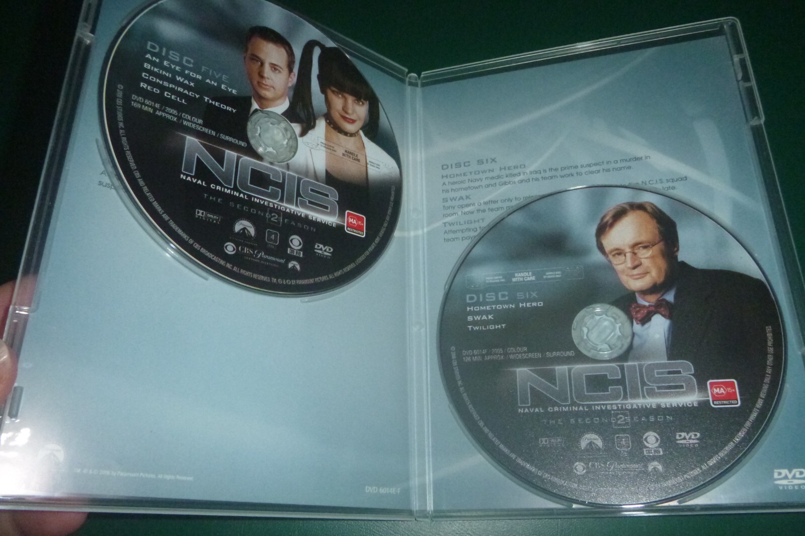 NCIS : Season 2 (Box Set DVD) VGC Region 4 9324915060142 | eBay