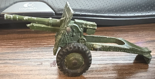 Dinky Toys Meccano Ltd. England 25PR Gun #686 Diecast Military | eBay