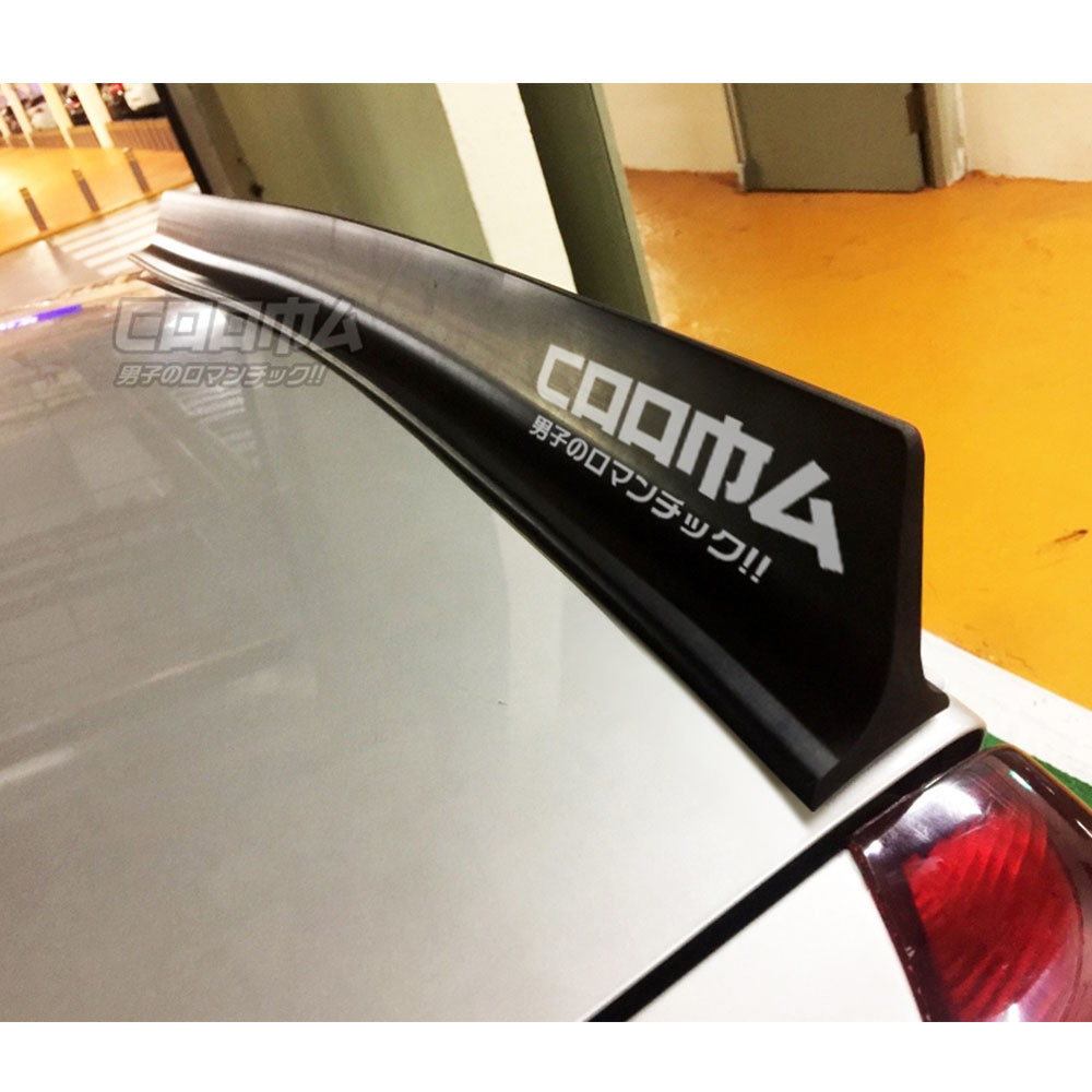 UNPAINTED PUF For Mercedes BENZ W202 sedan L Look Rear Trunk spoiler ...