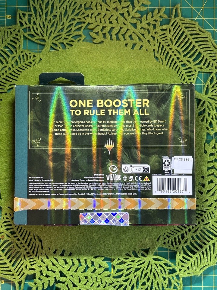 OMEGA BOX Magic The Gathering UNIVERSES BEYOND Lord of the Rings ...