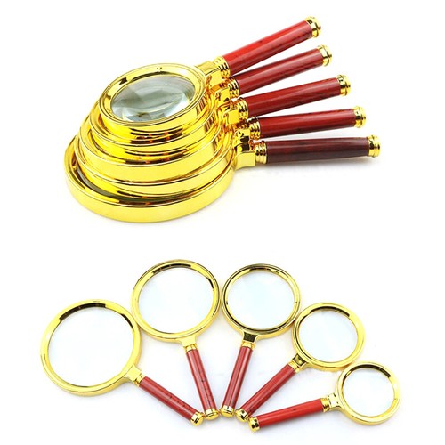 Portable Magnifying Glass 10X Handheld 60/70/80/90/100mm Portable ...