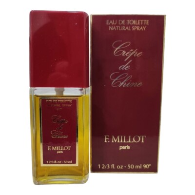 Crêpe de Chine Felix Millot 50ml Eau de Toilette Rare Vintage | eBay