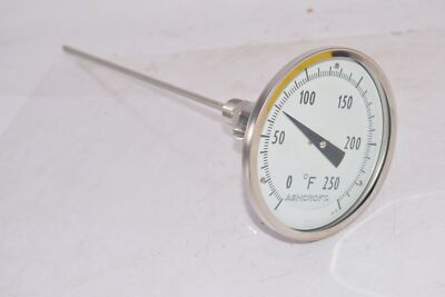 Gauges - Ashcroft Temperature Gauge 4In Dial Probes