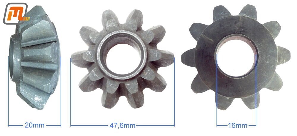 FORD Escort MK5 MK6 MK7 RS Cosworth rear axle differential cone wheel ...