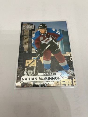 2013-14 Fleer Showcase Metal Universe-Nathan MacKinnon-Rookie Card | eBay