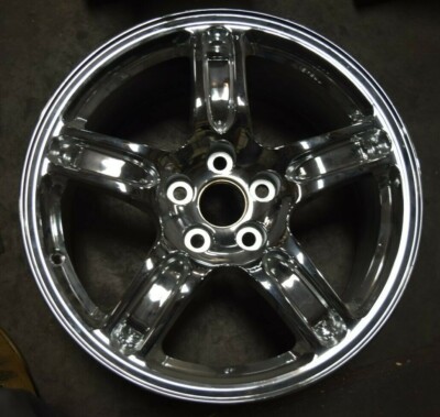 Lexus TRD 18x9 5 SPK Lug Chrome Wheel Rim | Aluminum | One Piece Cast ...