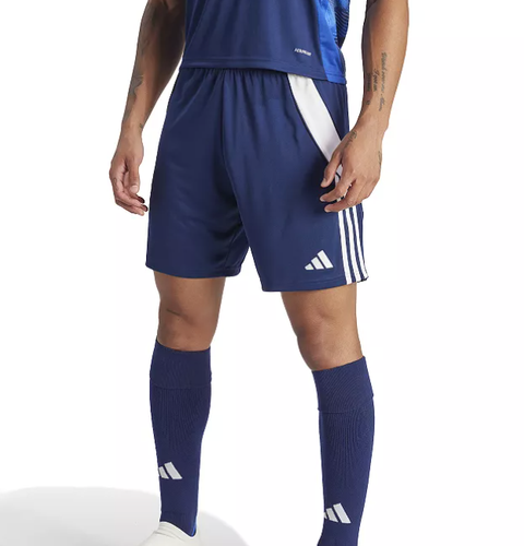 adidas Tiro Shorts Mens Medium AeroReady Training Navy Blue White ...