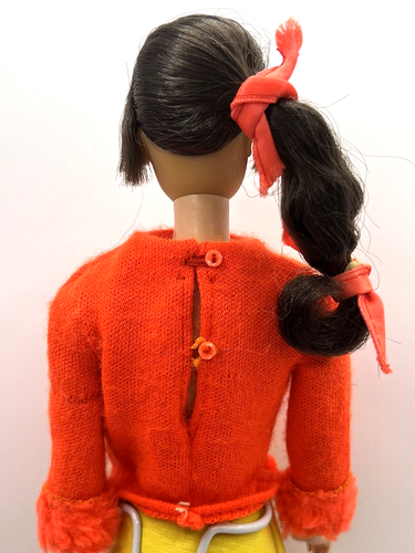Vtg Mod Talking Barbie Doll Head On S/L Barbie/Midge Body In Hooray For ...
