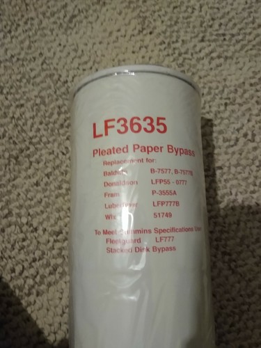 FLEETGUARD OIL FILTER NEW LF3635 | eBay