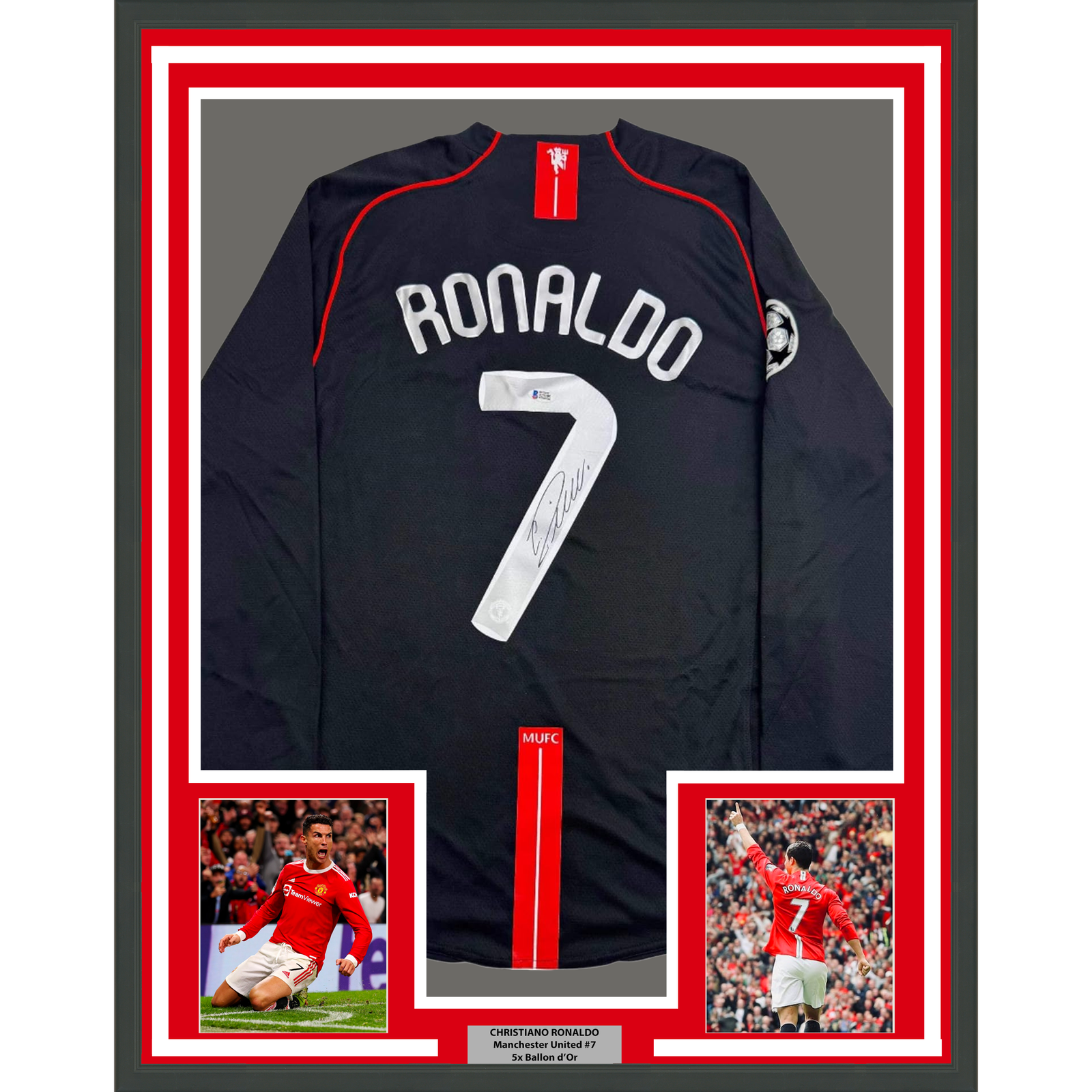 Cristiano Ronaldo Autographed Memorabilia | Signed Photo, Jersey ...