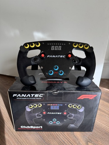 Fanatec Clubsport Steering Wheel F1 2020 for PC & PS4 - Black ...