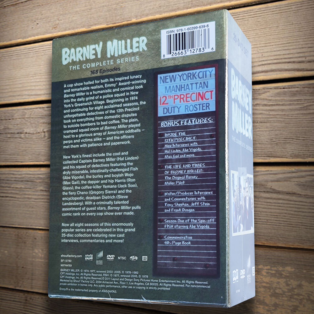 Barney Miller The Complete Series seasons 1-8 (DVD, 2011, 25-Disc Set ...