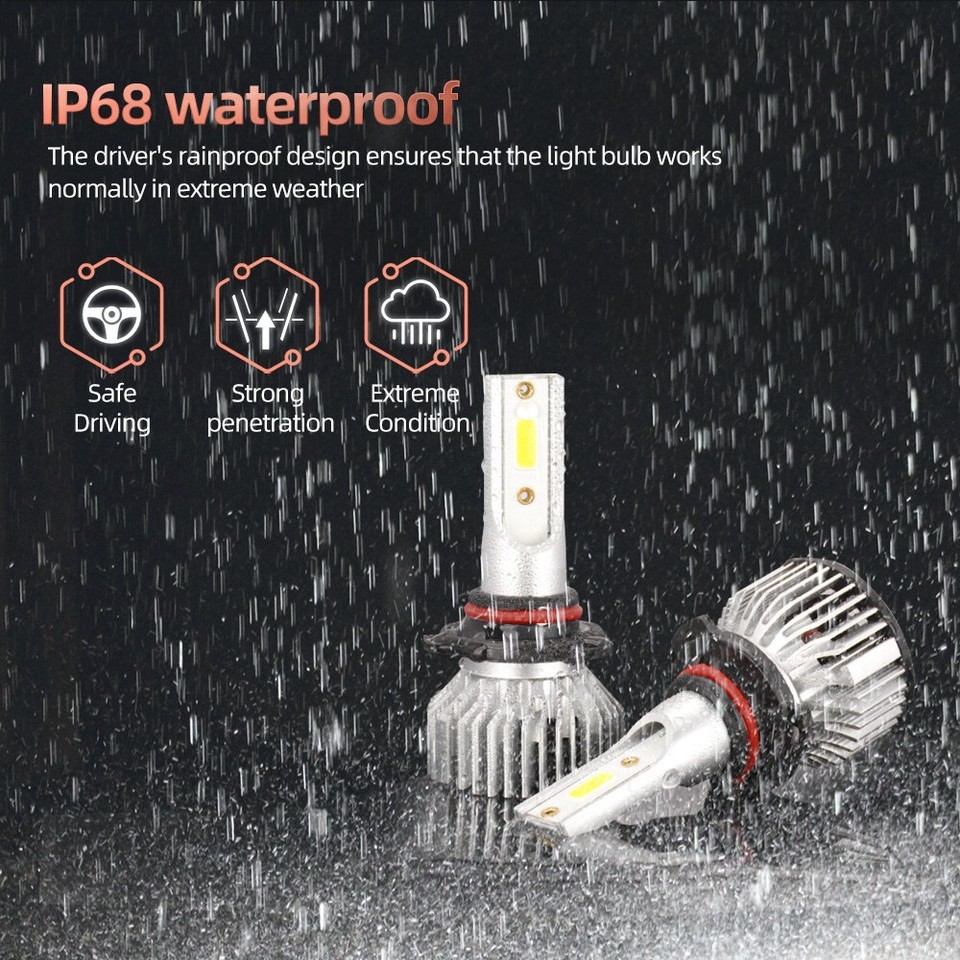 For 1997-2004 Corvette C5 Combo 6000K LED Headlight Hi/Low Beam Fog ...