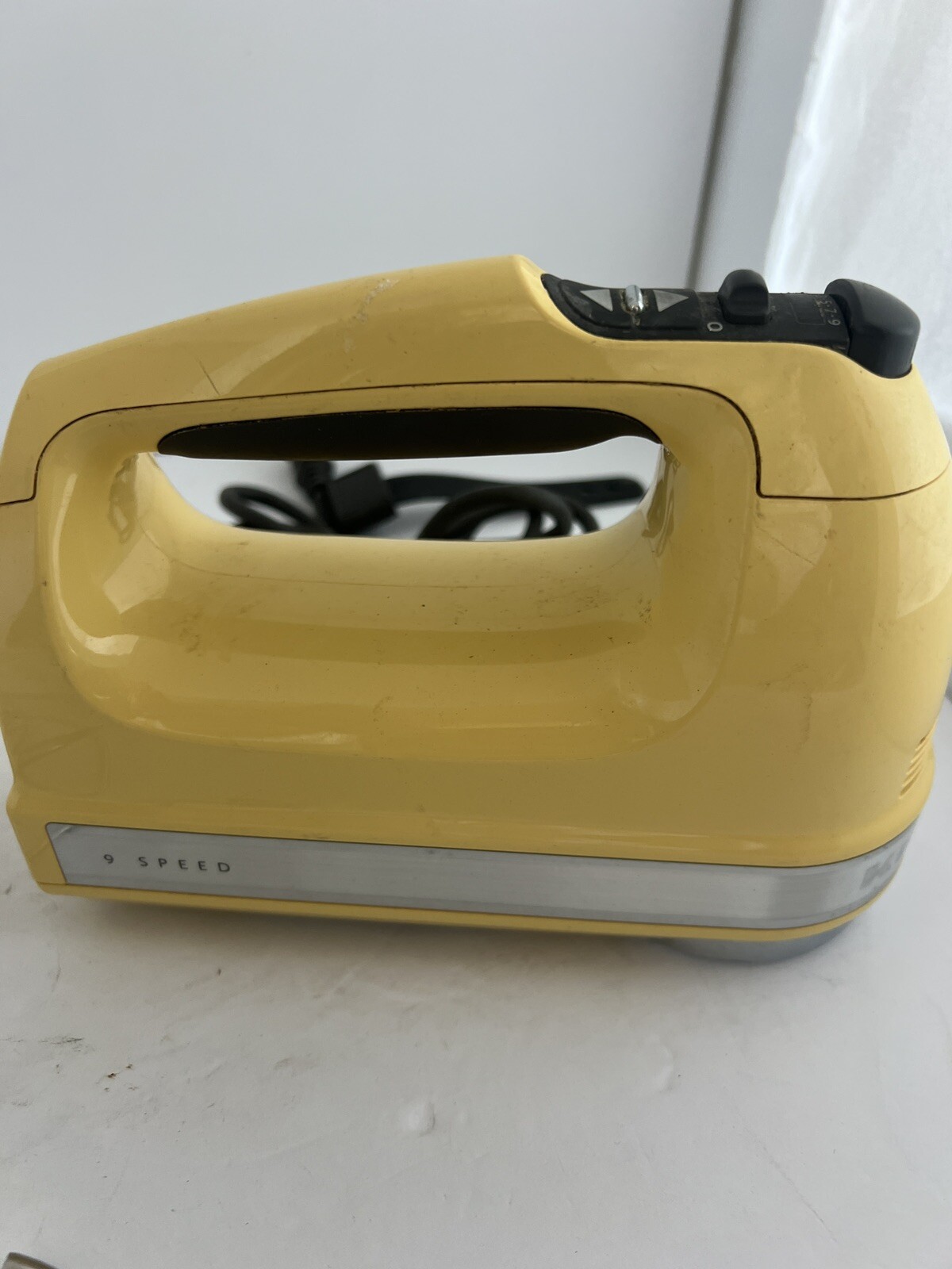 KitchenAid Hand Mixer 9 Speed Yellow Gold Retro Discontinued Rare ...