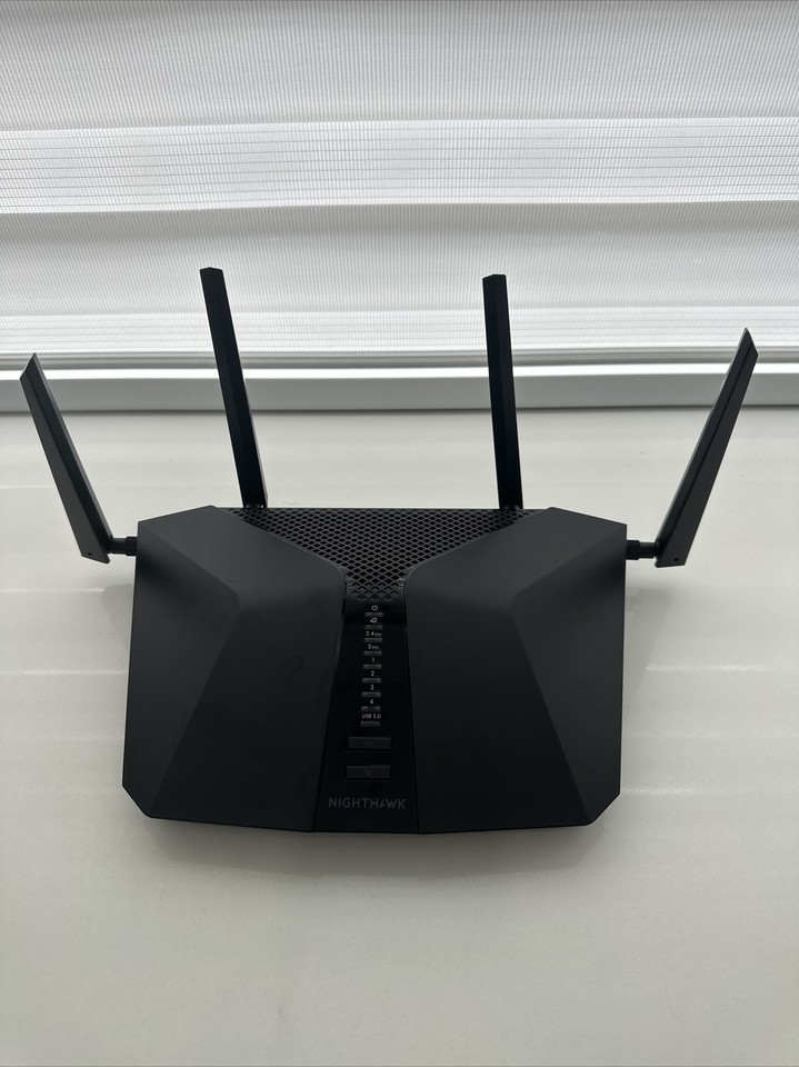 NETGEAR Nighthawk AX6 6-Stream AX4300 Wi-Fi Router RAX45-100NAS ...