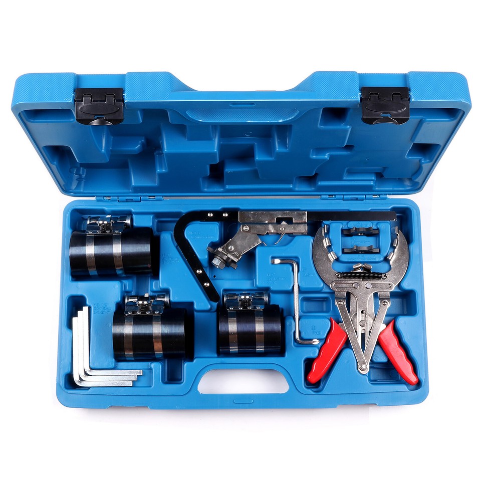 With Ring Expander, Ring Groove Cleaner Engine Piston Ring Service Tool ...