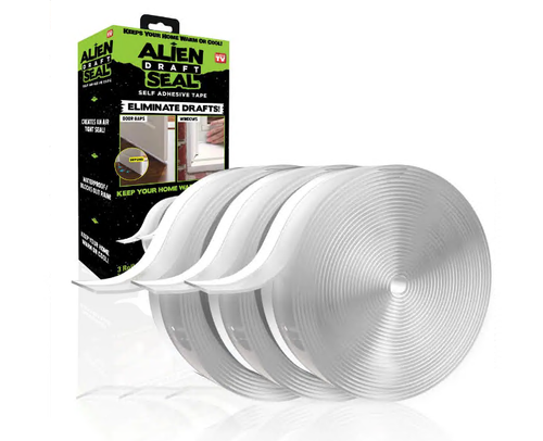 Alien Door Window Seal Tape Draft Sealing Strip Clear Adhesive ...
