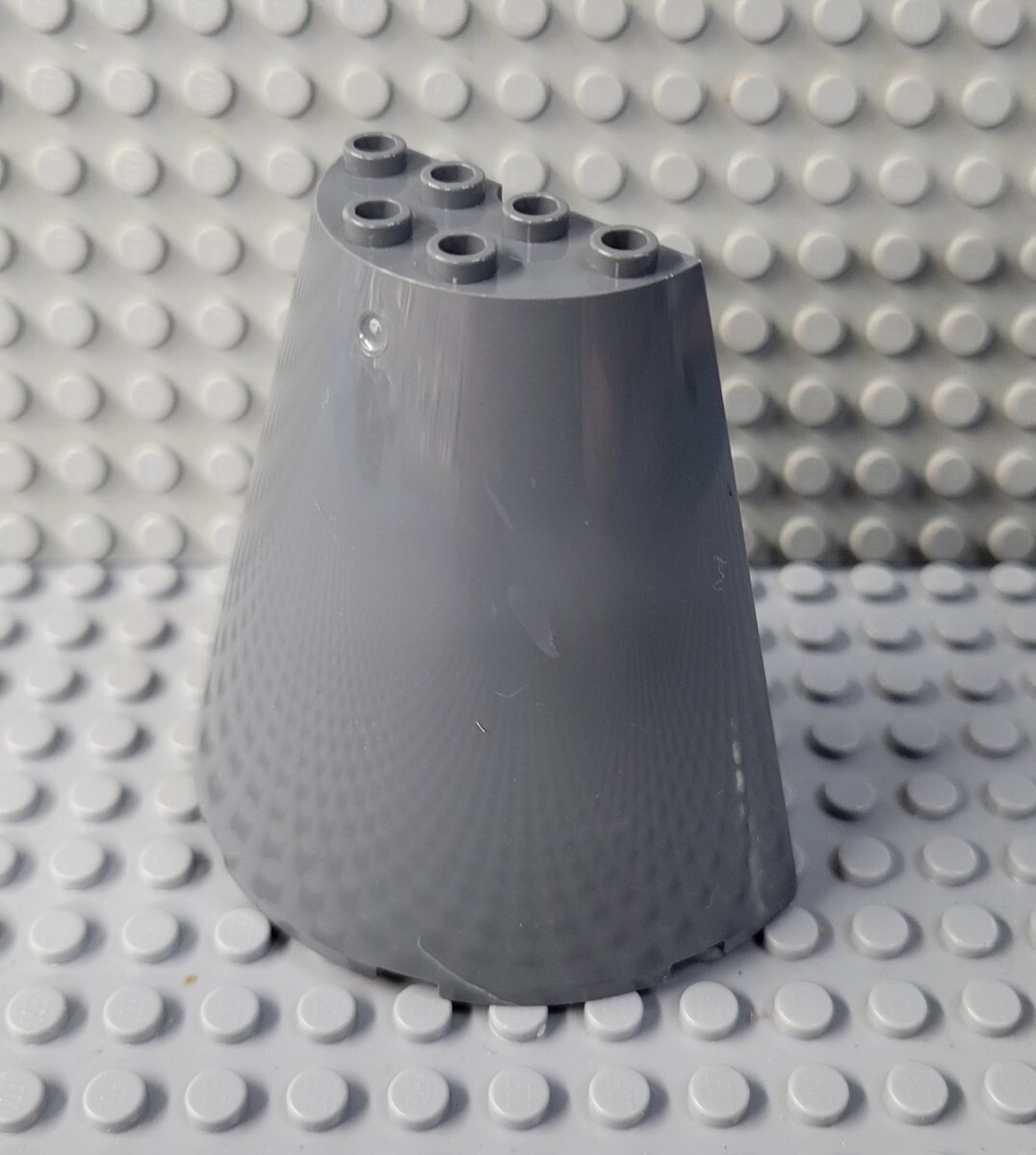 LEGO Dark Bluish Gray 8x4x6 Half Cone Cockpit Piece | eBay