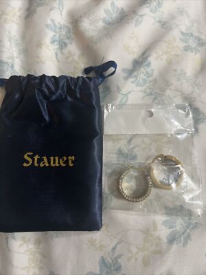 stauer earrings Gold | eBay