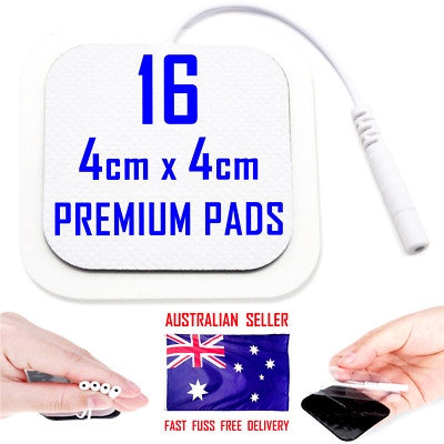 Pro TENS METRON ProTENS compatible ELECTRODE PADS - 4cm x 4cm x 16 ...