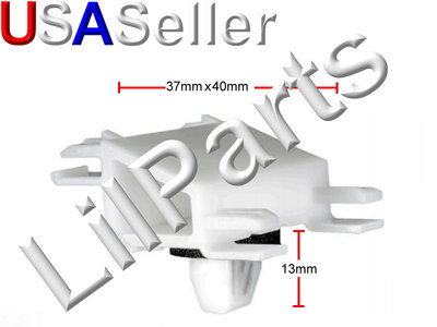Side Vent Grille Trim Moulding Clip Sealer Land Rover Range Rover ...