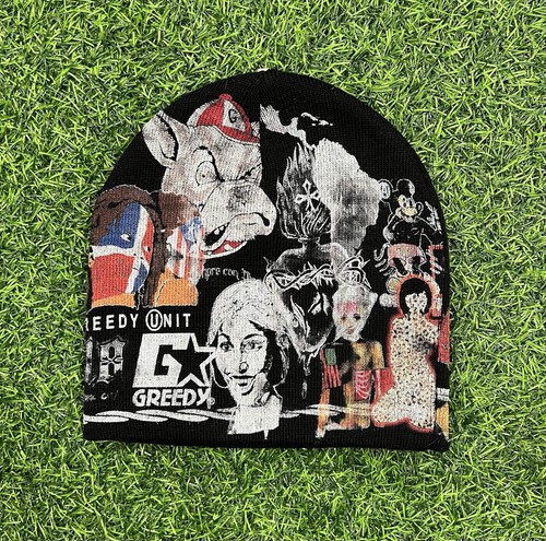 Greedy Unit All Over Print Beanie | eBay