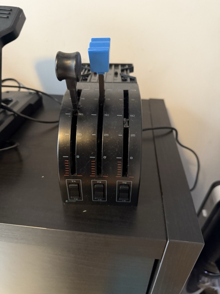 Logitech Saitek Pro Flight Yoke System w/ Foot Pedals & Throttle ...