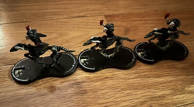 Mage Knight Lot of Three Nightmare Banshee - Red (x1) Blue (x1) Yellow ...