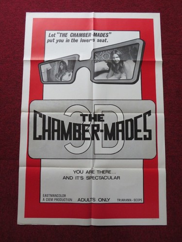 THE CHAMBER-MADES FOLDED US ONE SHEET POSTER USCHI DIGARD STARLYN ...