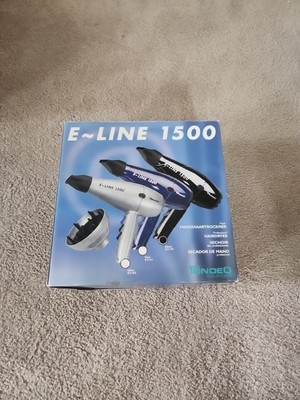 Tondeo Technic Hair Dryer E-Line 1500 Black 3178 Foaming Hairdryer W ...