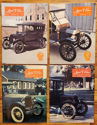 Model T Times Magazine 4 ISSUES 1972 Model T Ford International Club | eBay