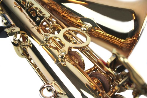 Professional ALTO SAXOPHONE Eb Sax 875 Model Gold Lacquer Real Black ...