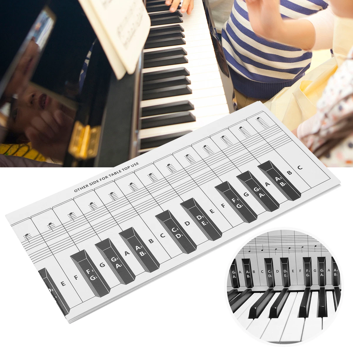 Piano Keys Chart Printable