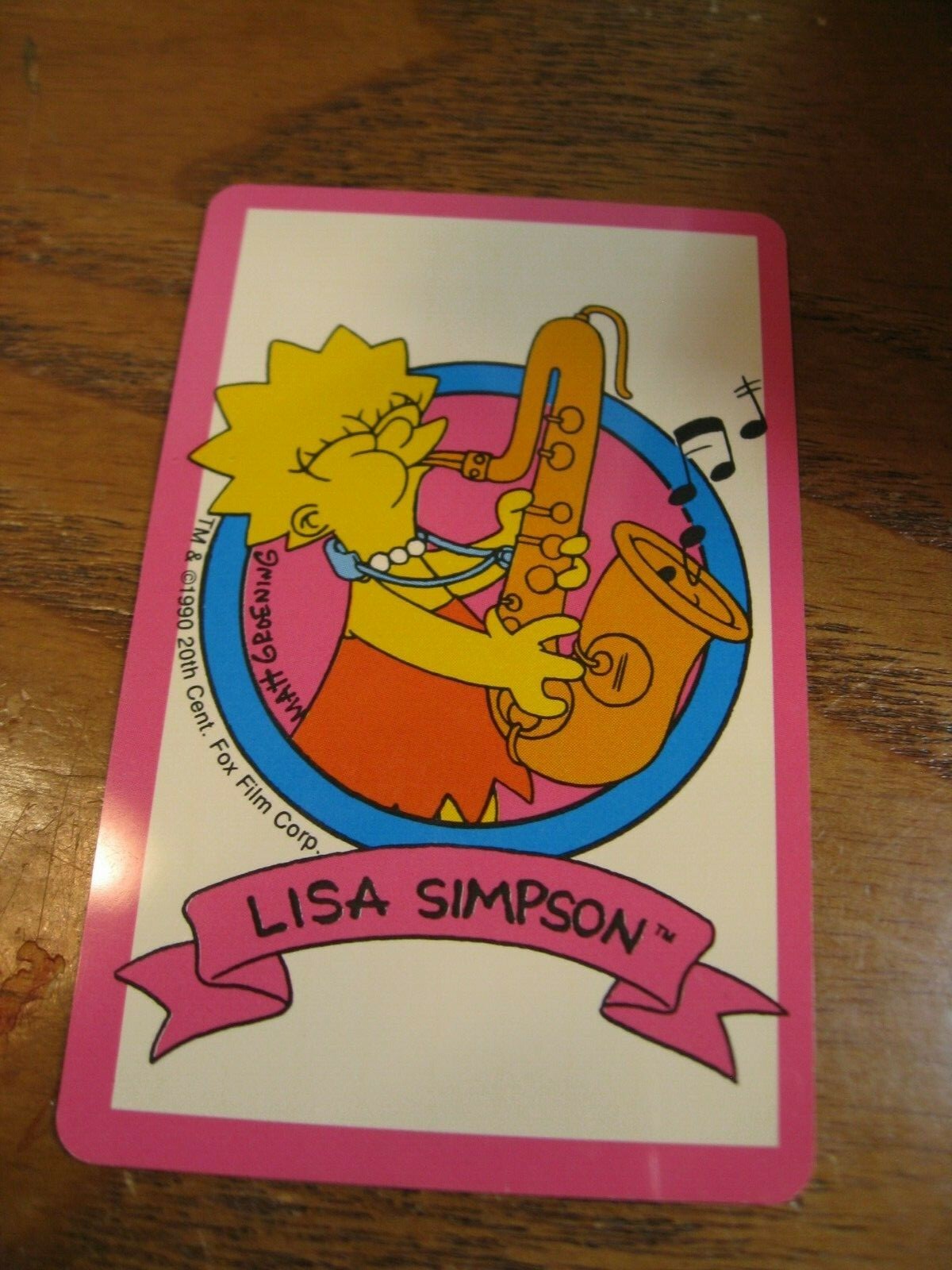 Simpsons Wallet Cards - No Value - Bart Simpson, The Simpsons, Lisa ...