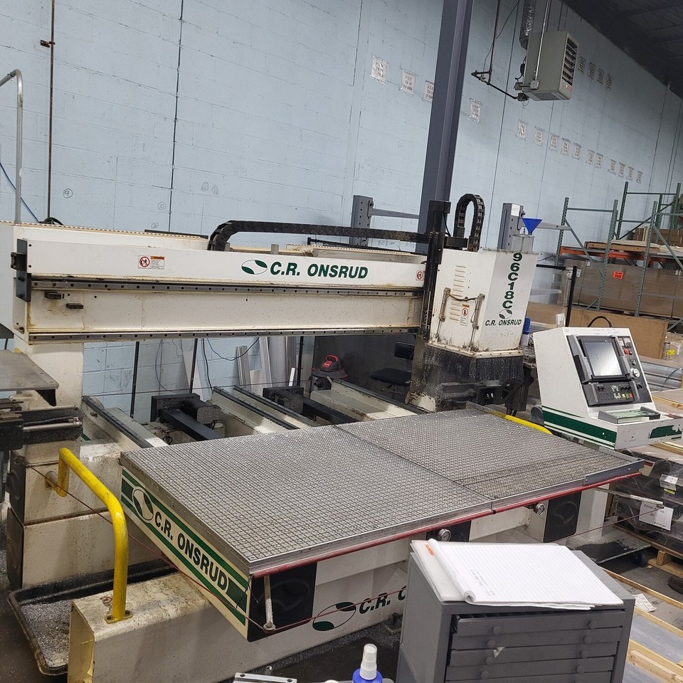 C.R.Onsrud 3 Axis CNC Router, 96C18C, Automatic Tool Changer with ...