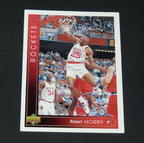 ROBERT HORRY HOUSTON ROCKETS 1993-1994 NBA BASKETBALL UPPER DECK CARD ...