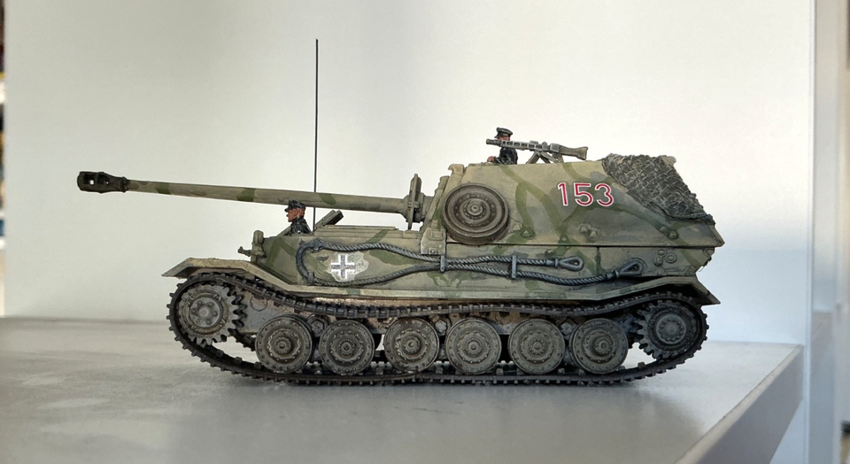 German Ferdinand Tank Destroyer - Built & Painted 1/72 | eBay UK